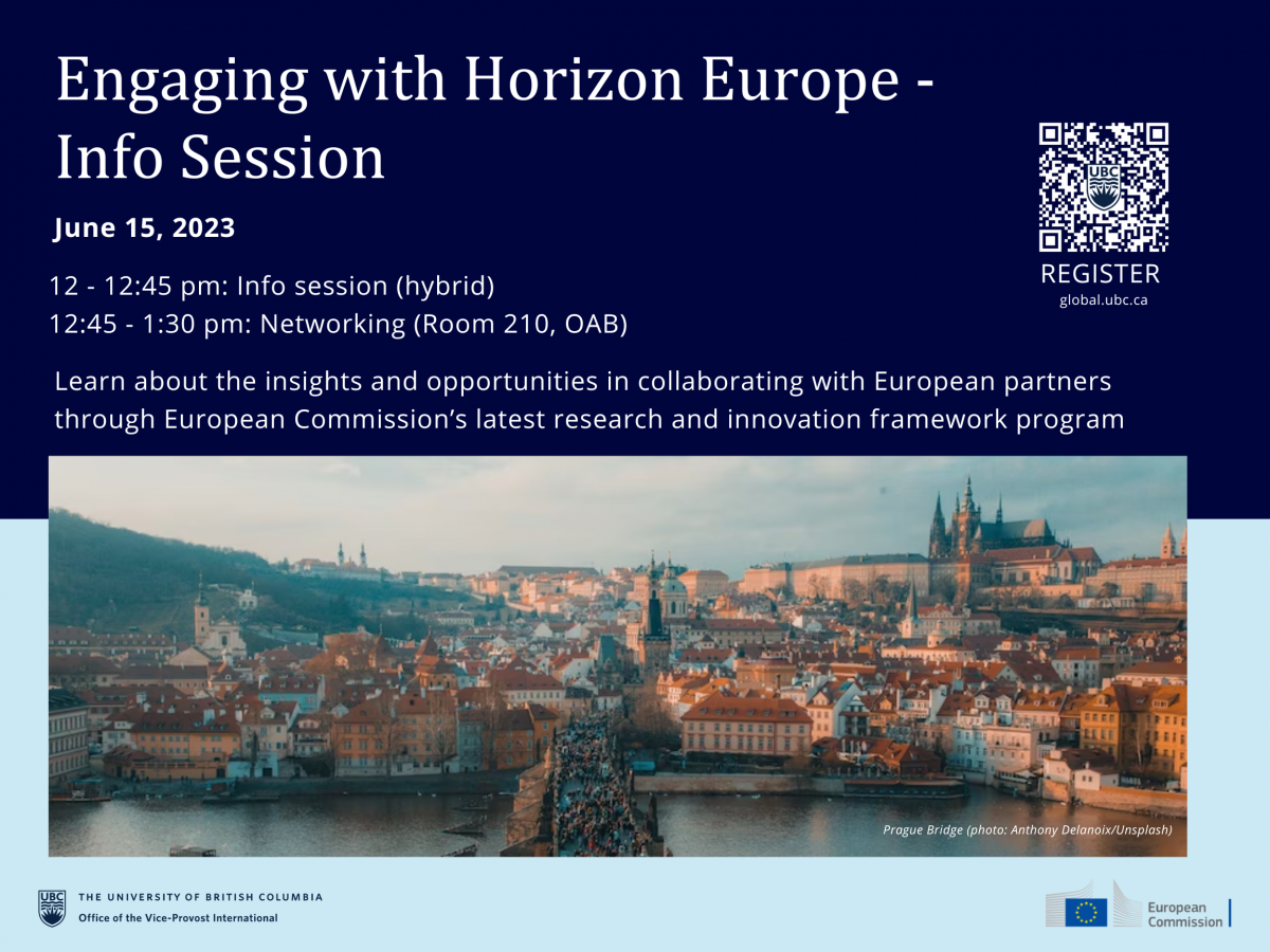 Engaging with the Horizon Europe Program: info & networking session | Office of Global Engagement